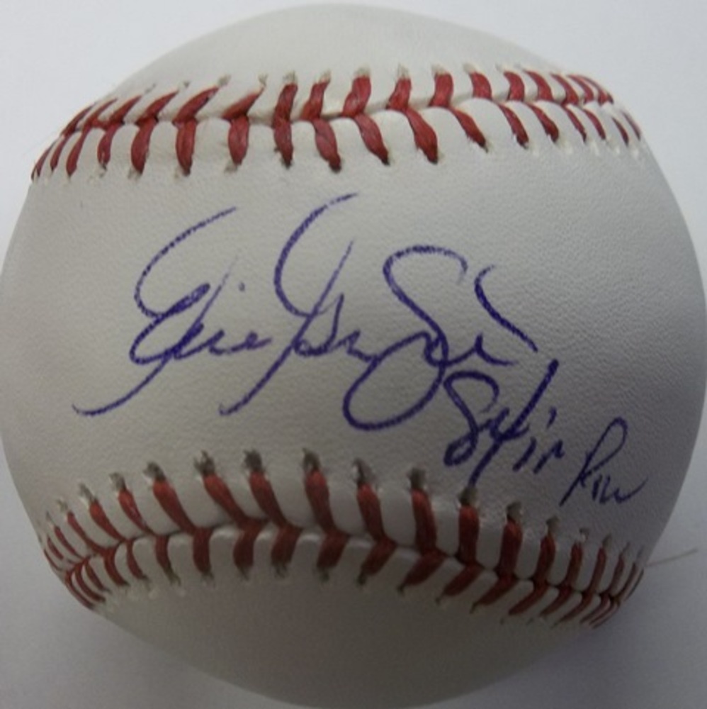 Eric Gagne "84 In a Row" Autographed Baseball | MLB Auctions