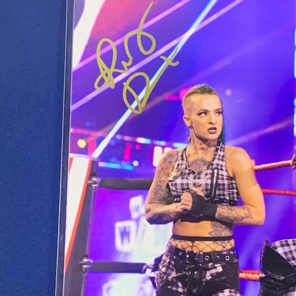 Liv Morgan and Ruby Riott SIGNED 11x14 Photo (Auction 1) | WWE Auction