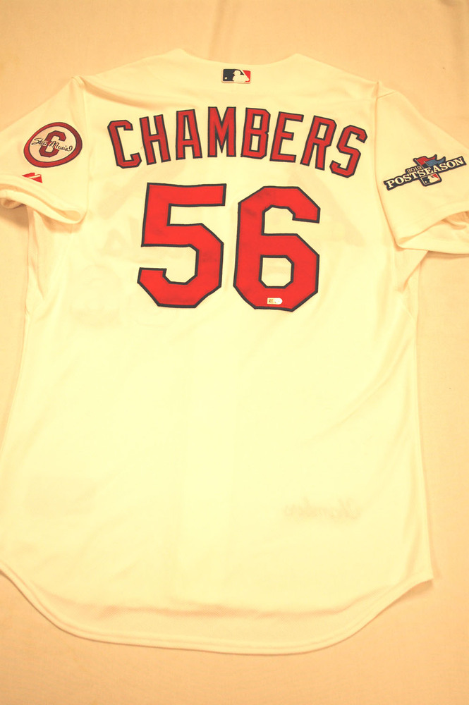 Adron Chambers Game-Used 2013 Postseason Home Jersey | MLB Auctions Adron Chambers Game-Used 2013 Postseason Home Jersey | MLB Auctions