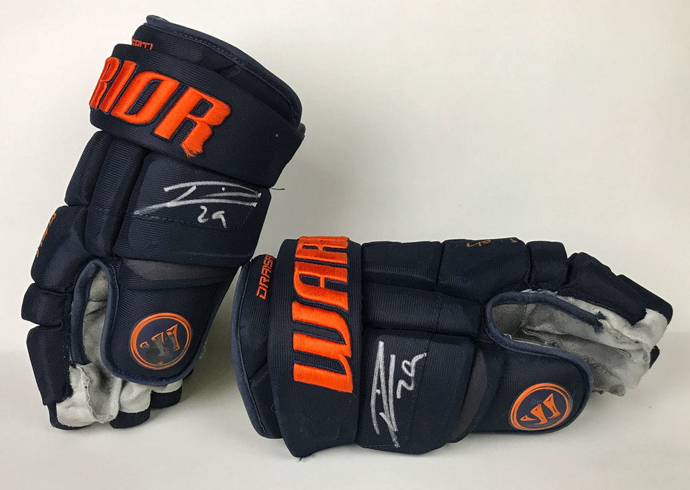 Leon Draisaitl #29 - 2021-22 Edmonton Oilers Game-Worn Warrior Hockey ...