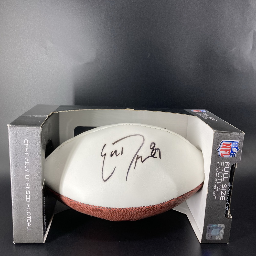 Jets - Eric Decker Signed Panel Ball with Jets Logo | The official ...