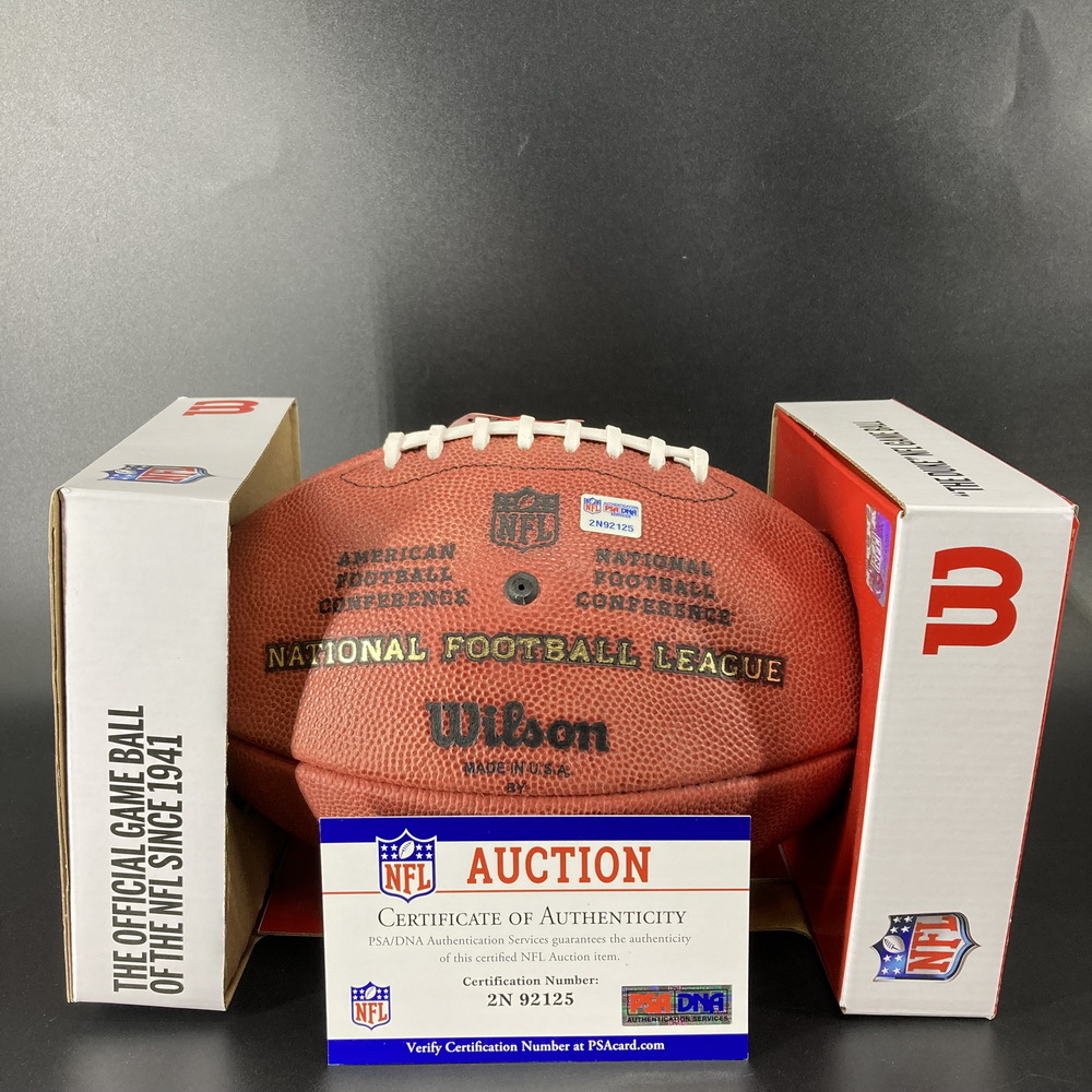 Rams - Nick Scott Signed Authentic Football | The official auction site ...