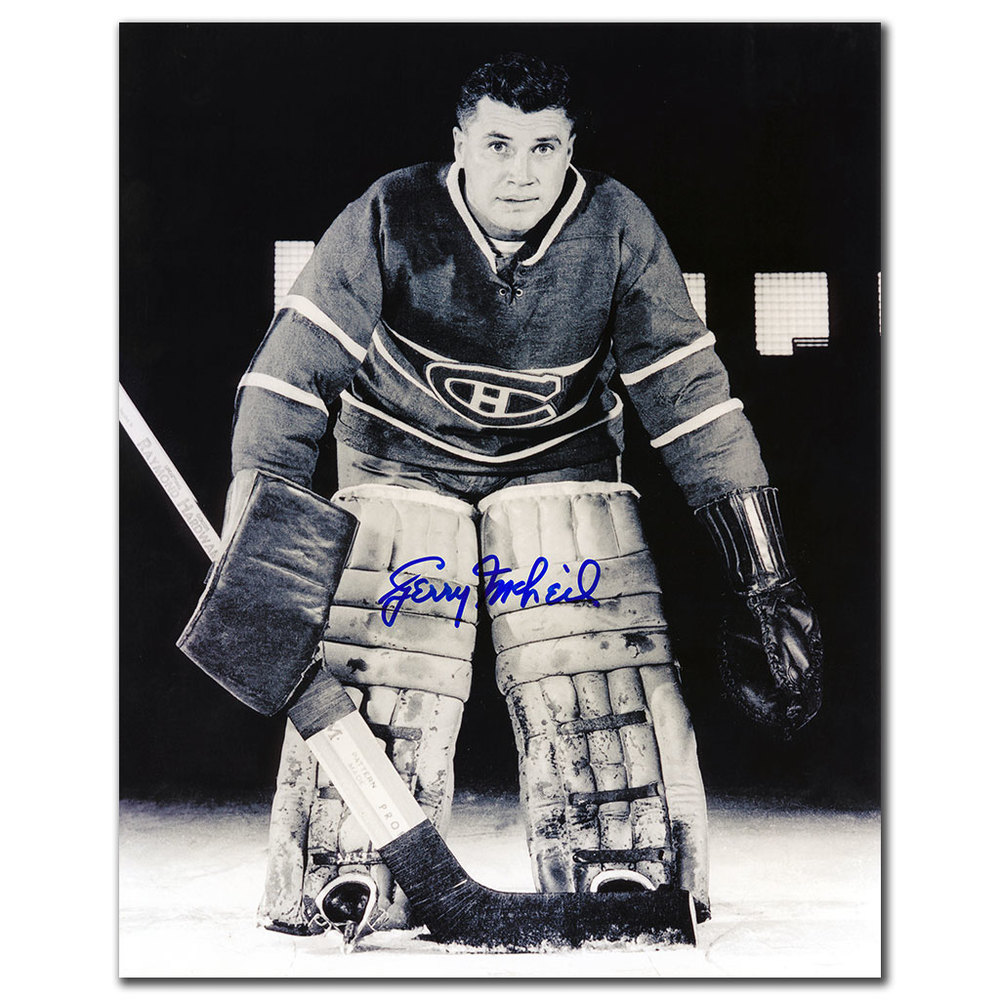 Gerry McNeil Montreal Canadiens Autographed 8x10 Photo - NHL Auctions