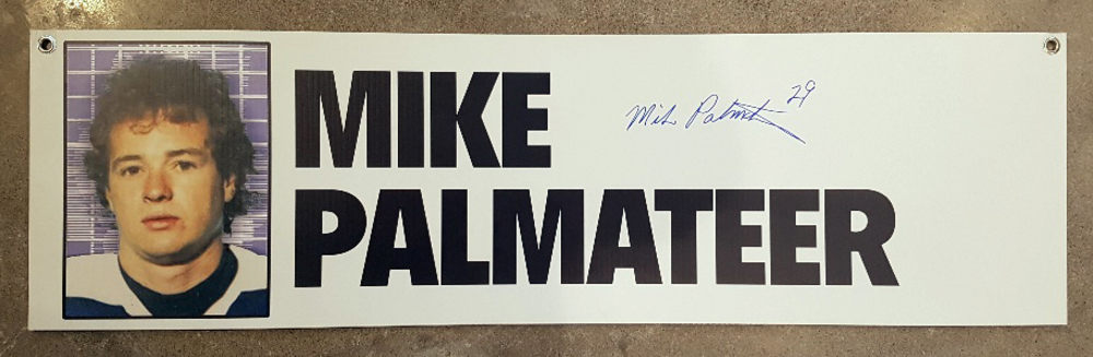 Mike Palmateer Toronto Maple Leafs Autographed 12x42 Event Sign - NHL ...
