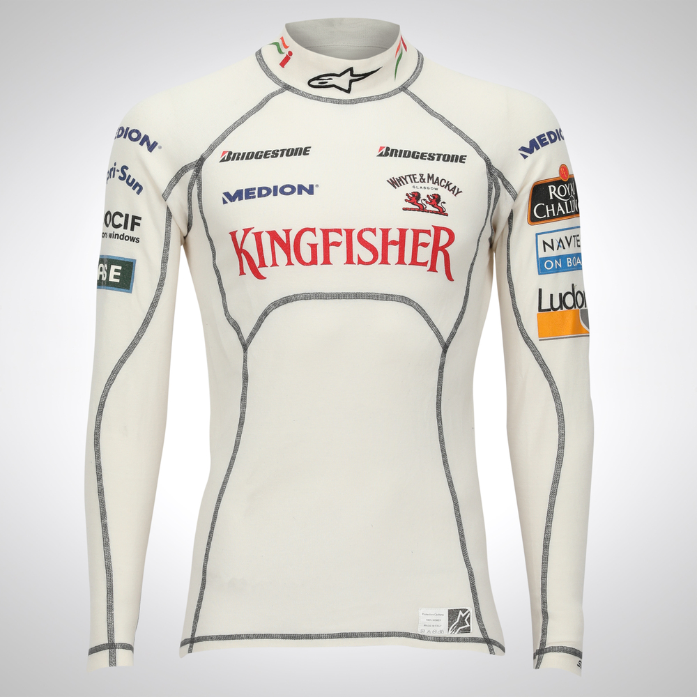 Adrian Sutil 2009 unsigned race spec SFI Nomex | F1 Authentics