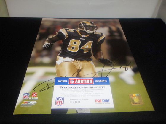 RAMS - RANDY MCMICHAEL SIGNED 11X14 PHOTO | The official auction site ...