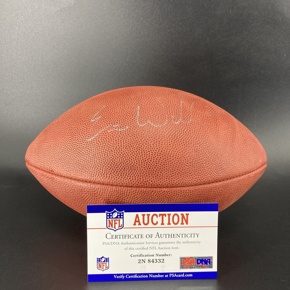 Ravens - Eric Weddle Signed Authentic Football | The official auction ...