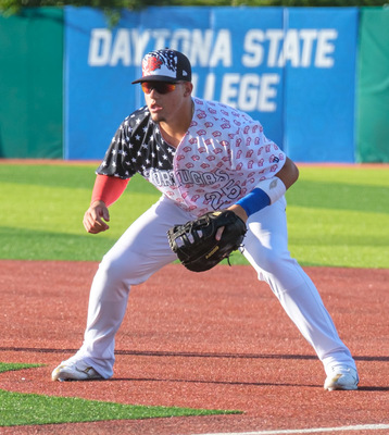 Daytona Tortugas Patriotic SIZE 52 #99 Jersey | MiLB Auctions