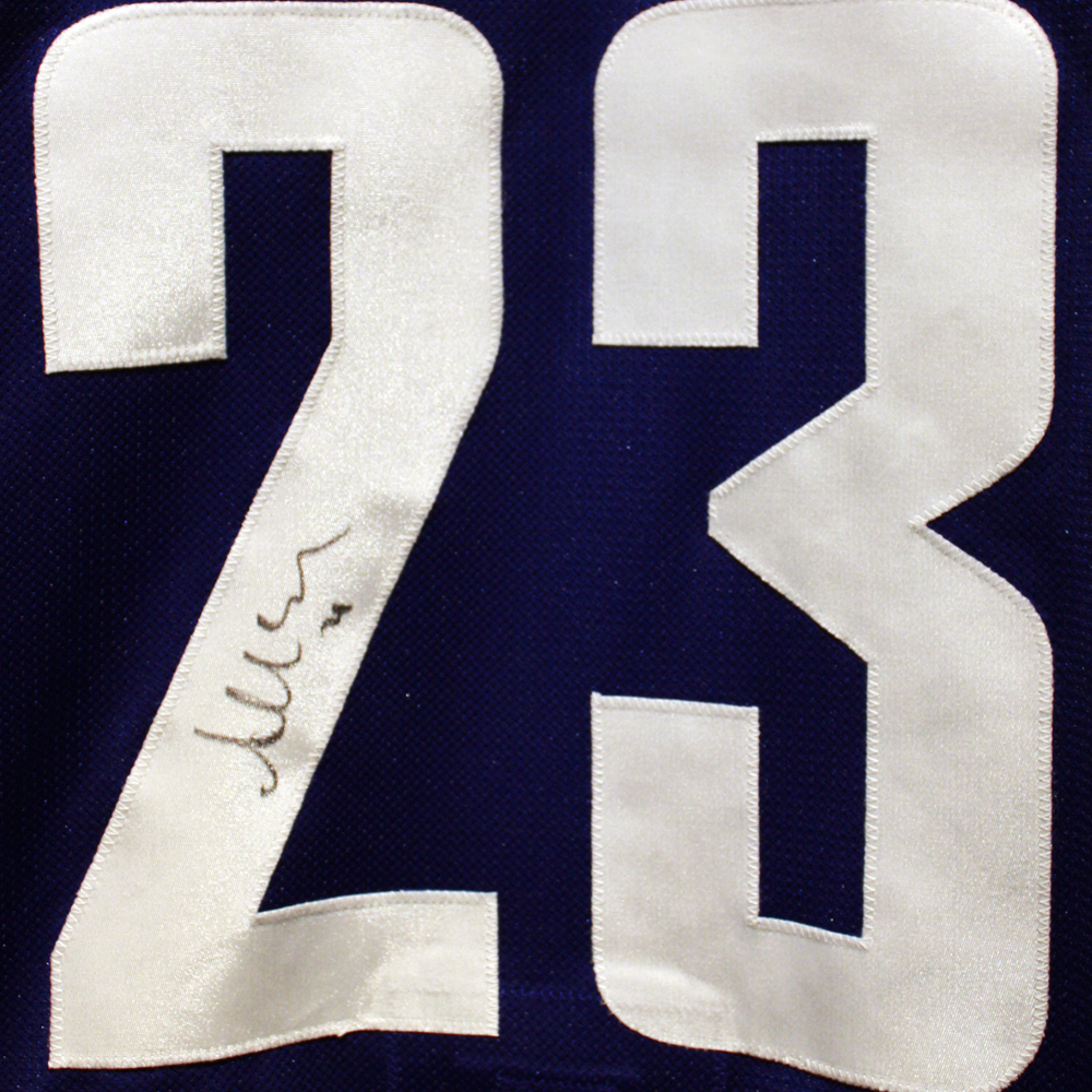 Alex Edler Autographed Game Worn Jersey - NHL Auctions