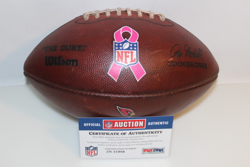 CARDINALS - BCA GAME USED FOOTBALL (OCTOBER 17 2016) | The official ...
