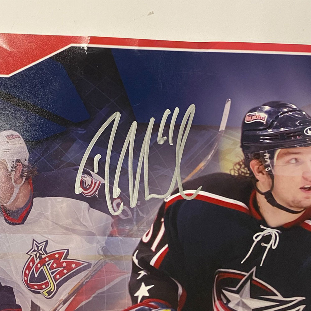 Rick Nash Autographed Columbus Blue Jackets Limited-Edition Panoramic ...
