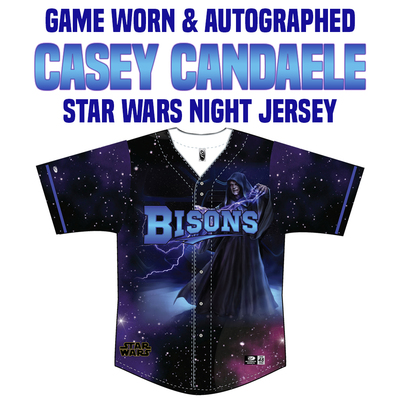 Casey Candaele Star Wars Jersey | MiLB Auctions