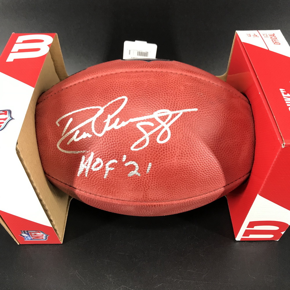 Legends - Drew Pearson Signed Authentic Football | The official auction ...