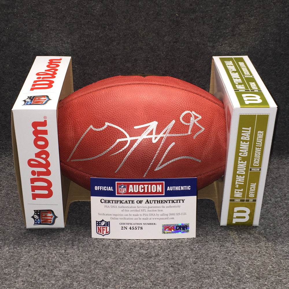 NFL - Buccaneers Gerald McCoy signed authentic football | The official ...