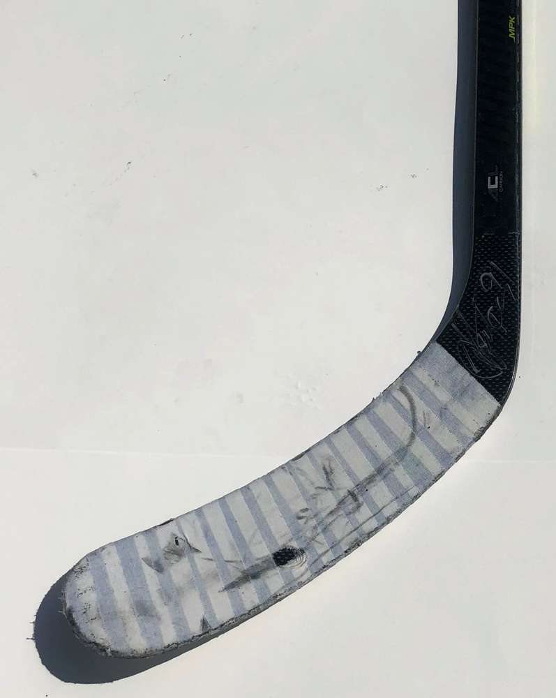 #91 Steven Stamkos Game-Ready Stick - Autographed - Tampa Bay Lightning ...