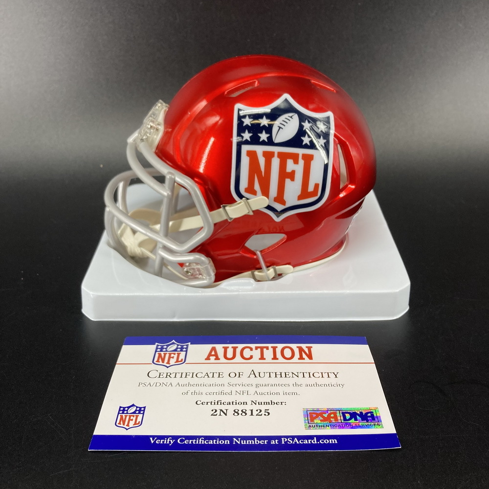 Bills - Ed Oliver signed Flash NFL Mini-Helmet | The official auction ...