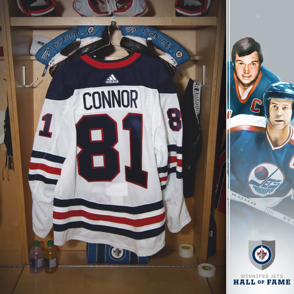 KYLE CONNOR Game Worn Heritage Jersey - NHL Auctions