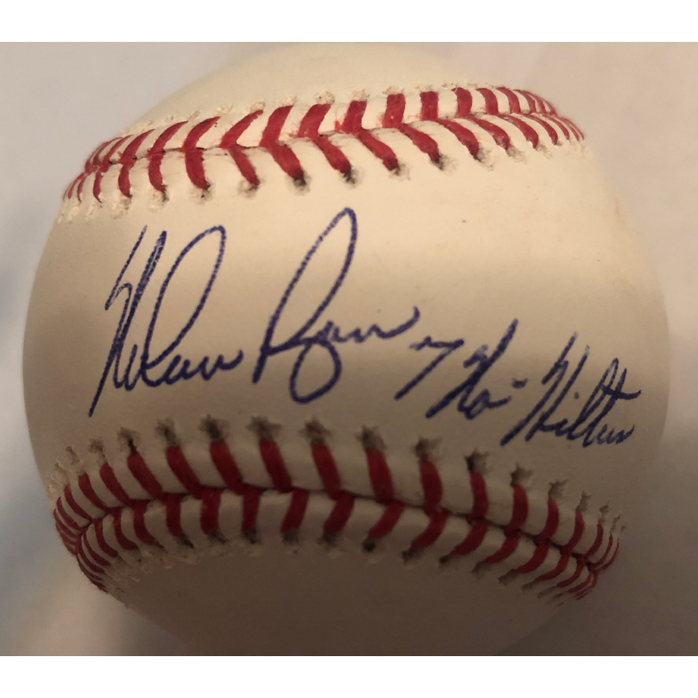 Nolan Ryan "7 No Hitters" Autographed Baseball | MLB Auctions