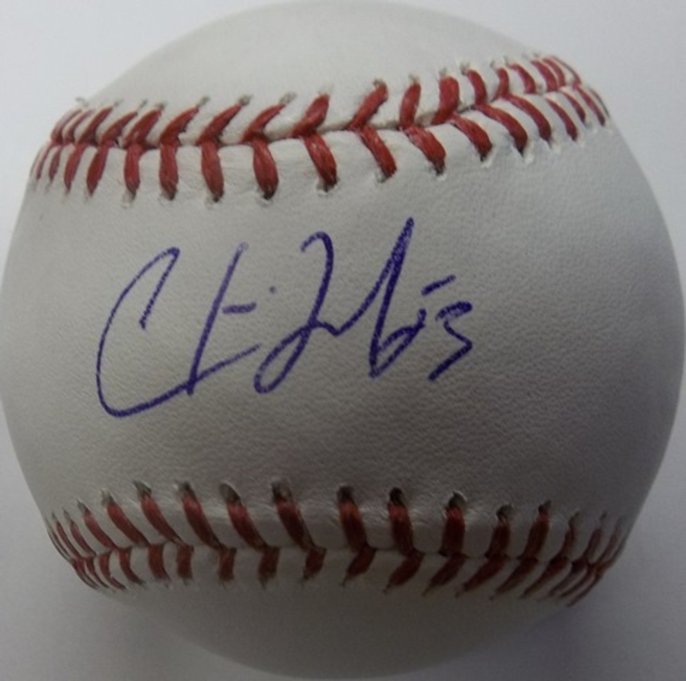 Chris Johnson Autographed Baseball | MLB Auctions
