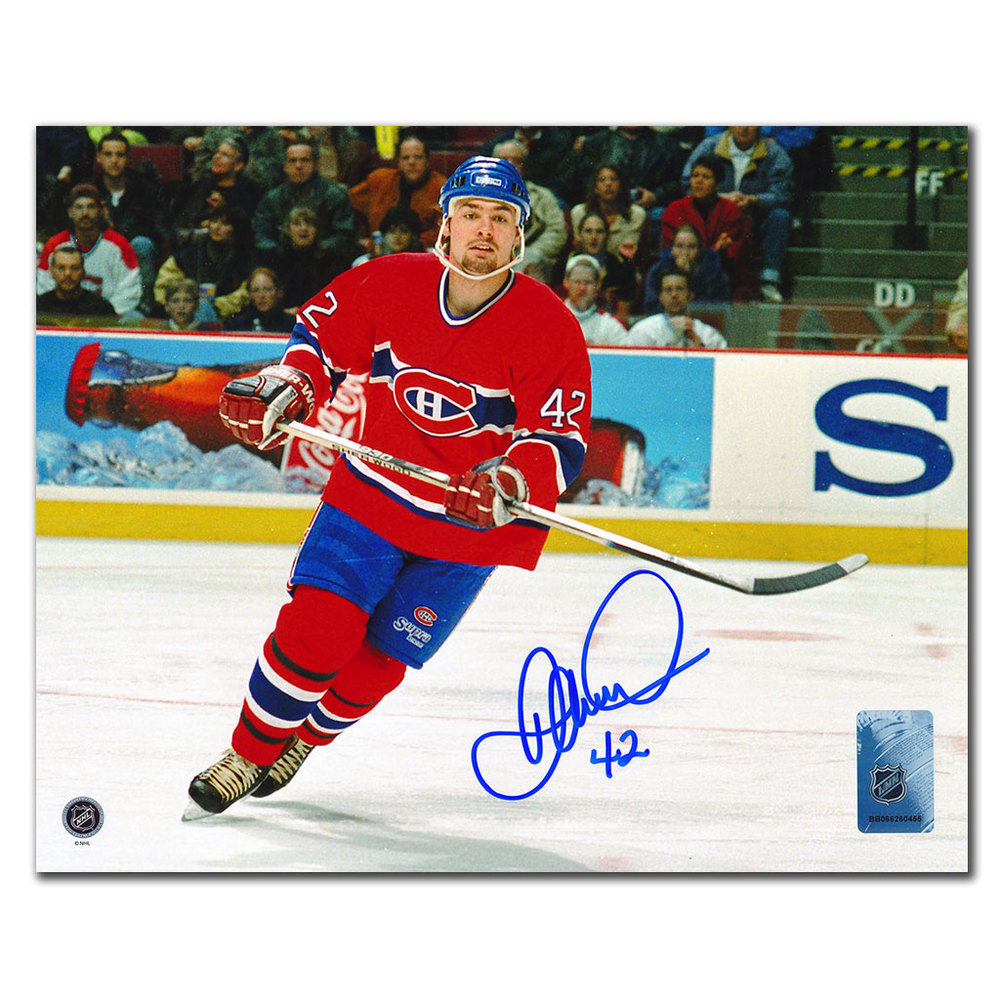 Darcy Tucker Montreal Canadiens Autographed 8x10 - NHL Auctions