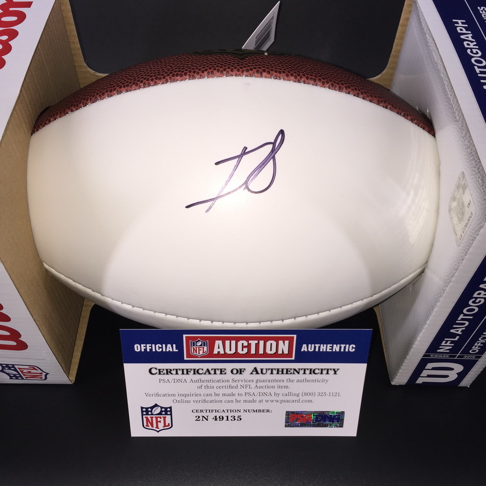 NFL - FALCONS RB ITO SMITH SIGNED PANEL BALL | The official auction ...