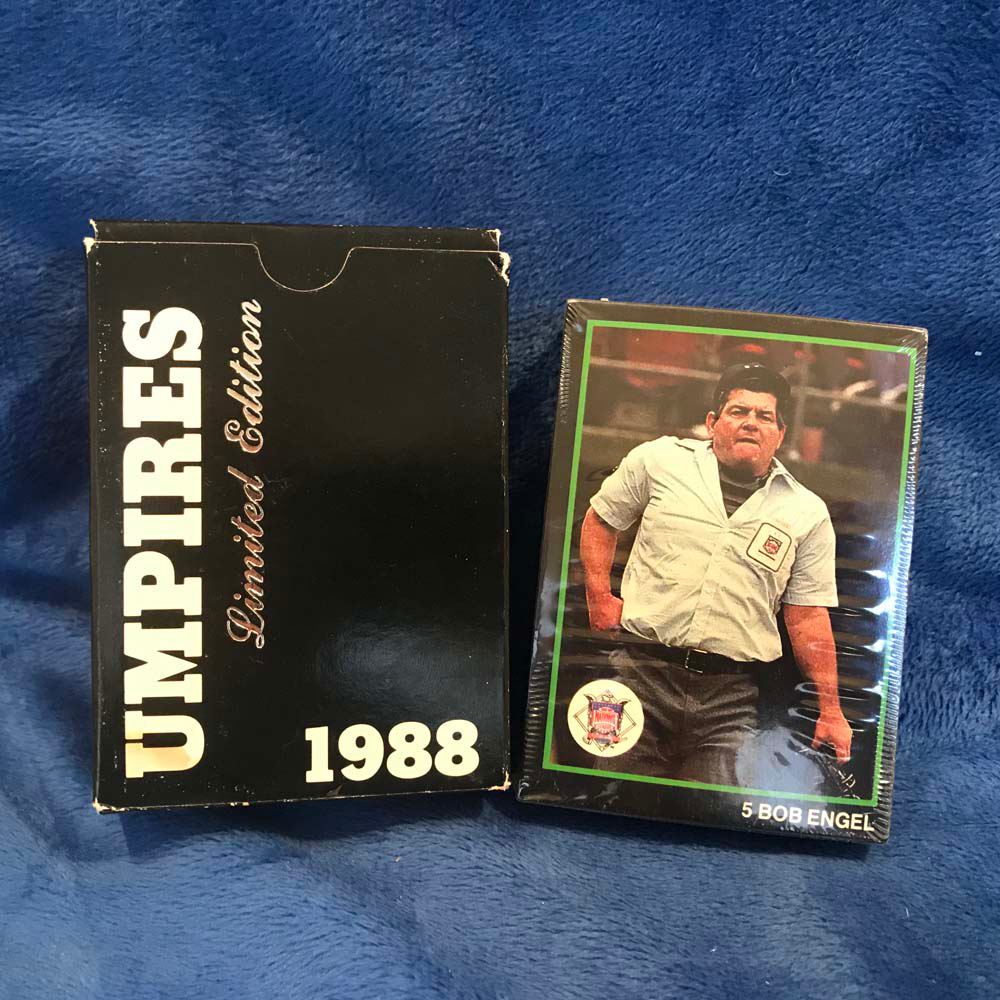 UMPS CARE AUCTION: 1988 T&M Limited Edition Umpire Cards | MLB Auctions