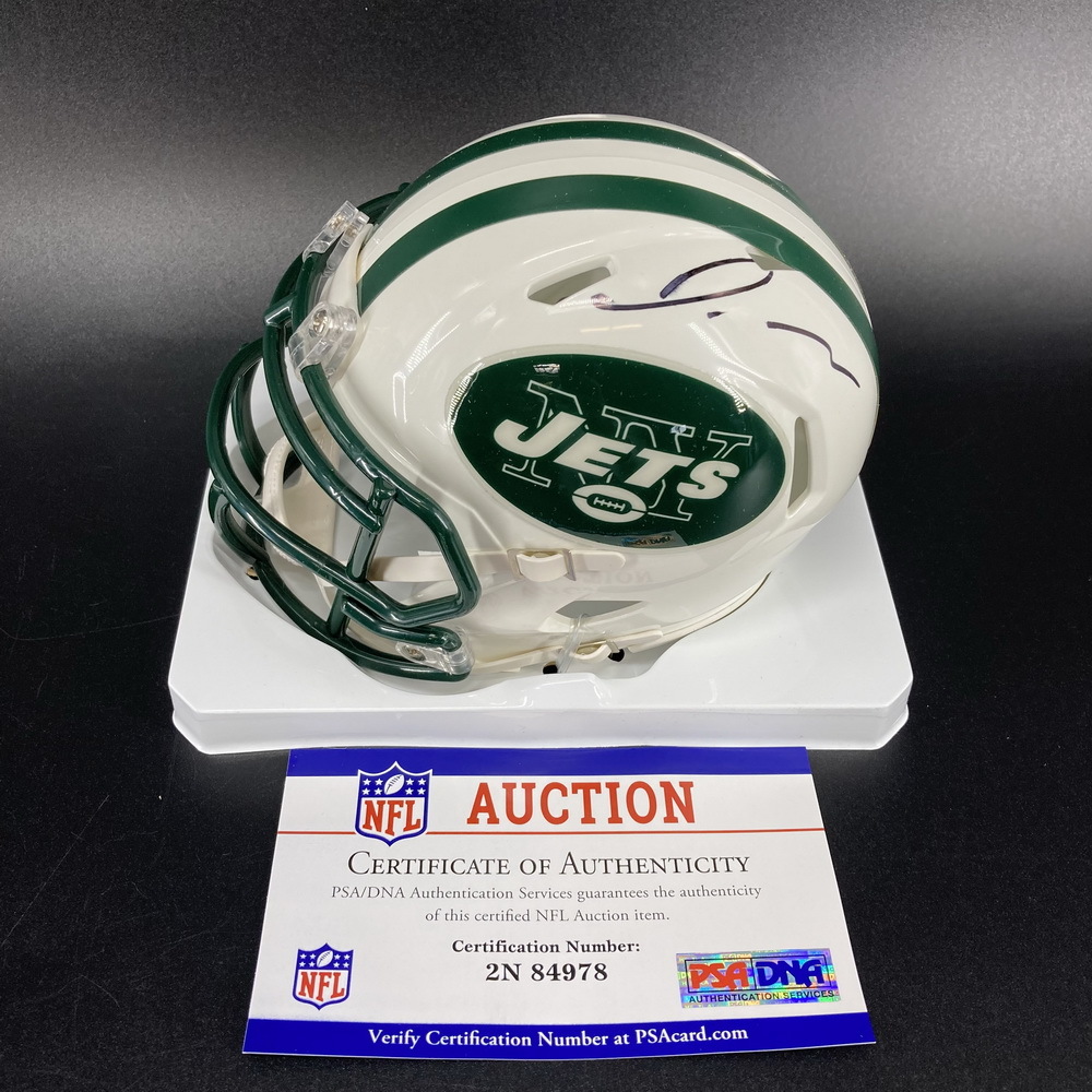 Jets - Jamal Adams Signed Mini Helmet | The official auction site of ...