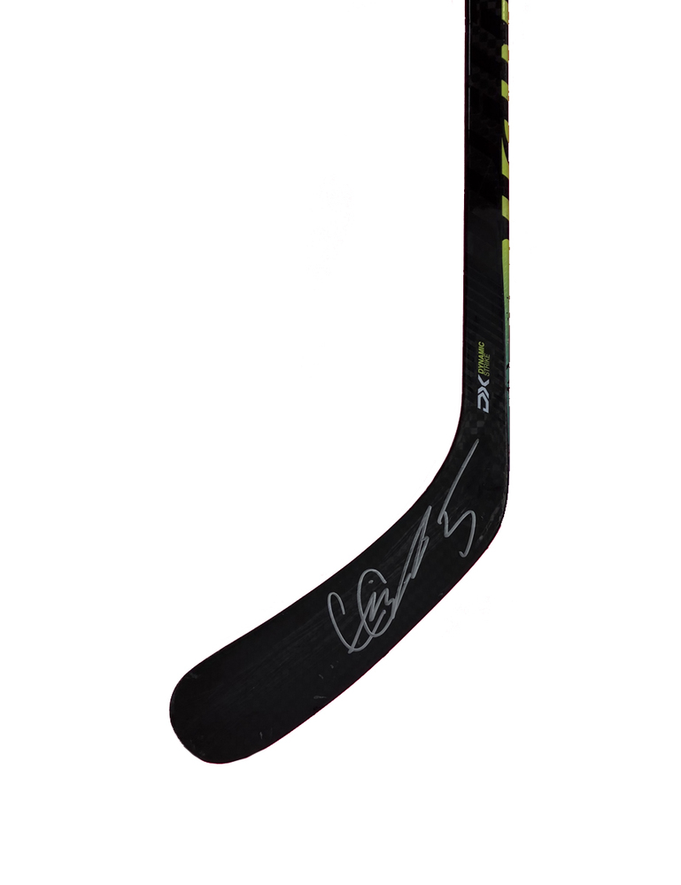 #5 Connor Carrick Game Used Stick - Autographed - New Jersey Devils ...