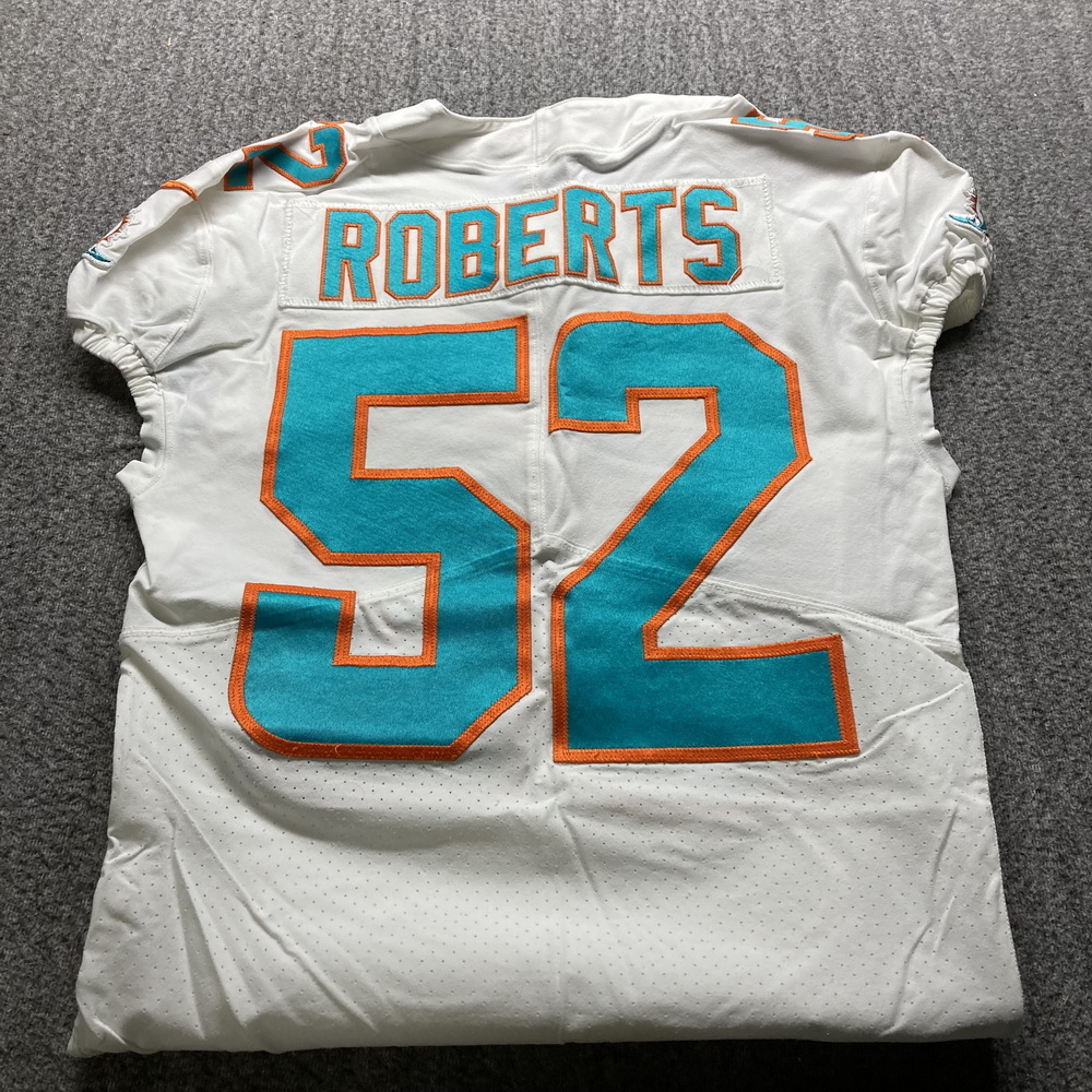 London Games - Dolphins Elandon Roberts Game Worn Jersey (10/17/21 ...