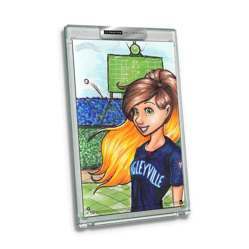 WinS® Konni Mackenzie City Connect Cubs #1/100 Limited Edition Art Slab ...