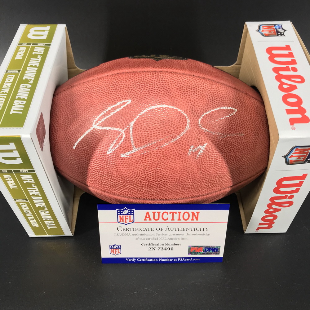 Jets - Sam Darnold Signed Authentic Football | The official auction ...