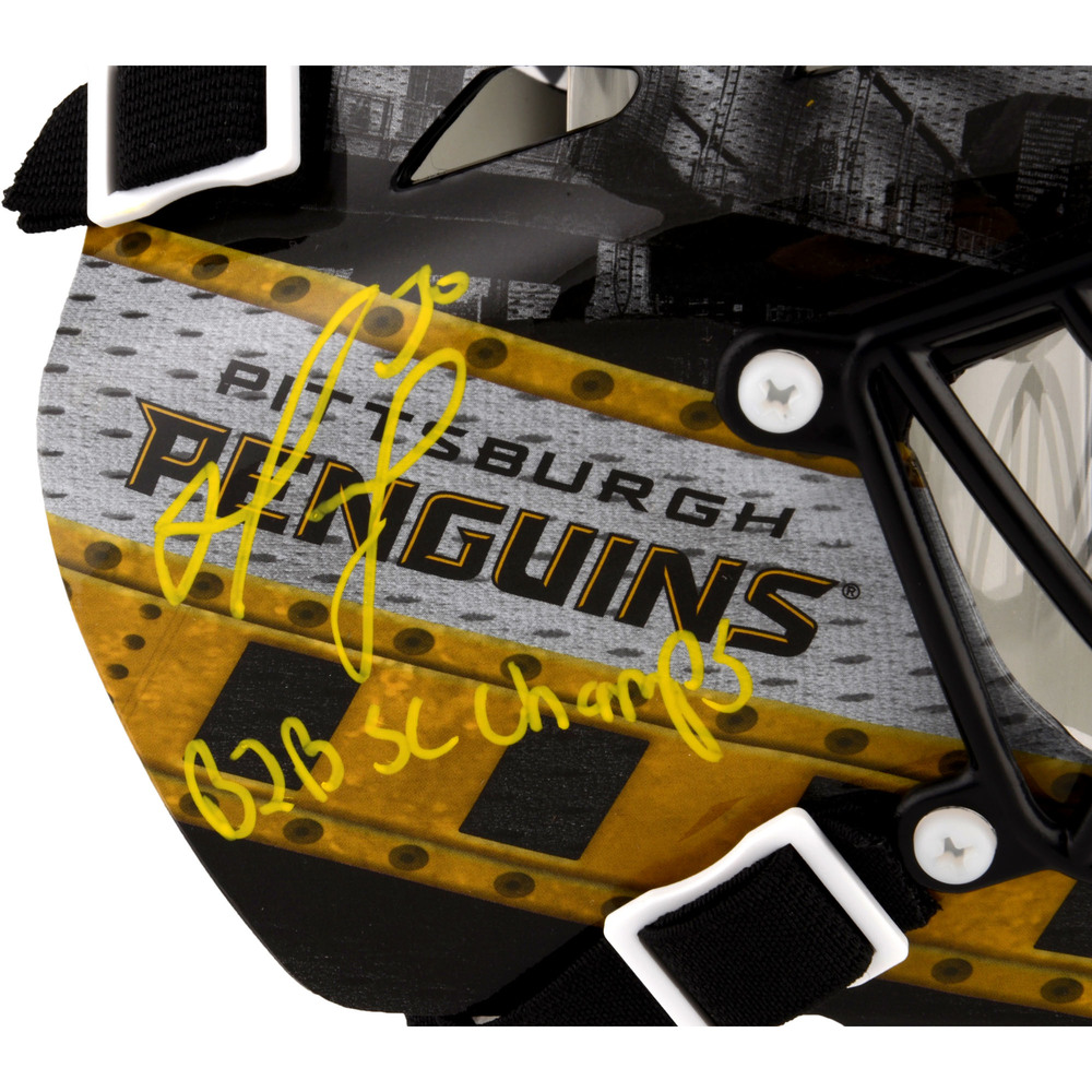 Matt Murray Pittsburgh Penguins Autographed Mini Goalie Mask with ...