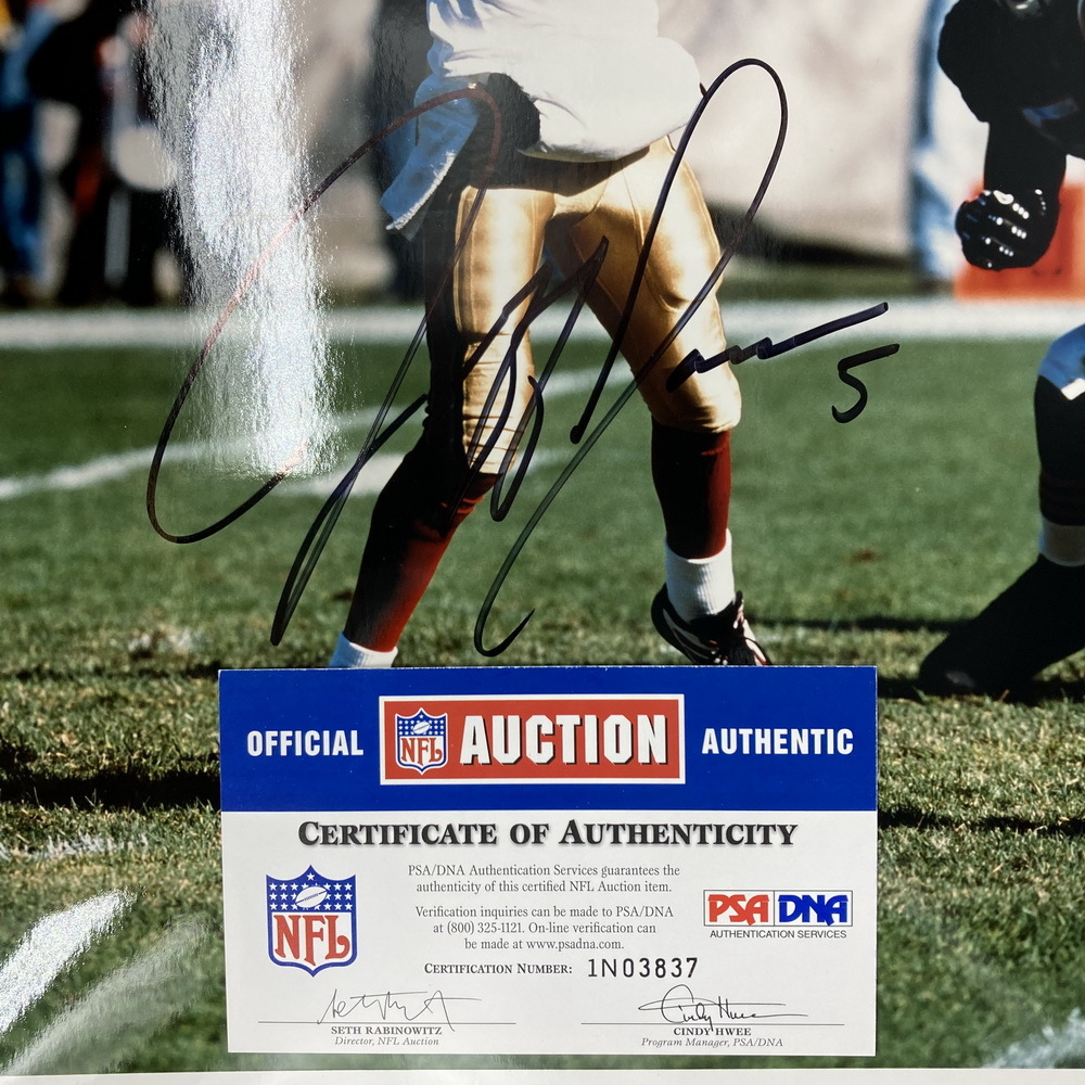 NFL - 49ers Jeff Garcia Signed 11x17 Photo | The official auction site ...