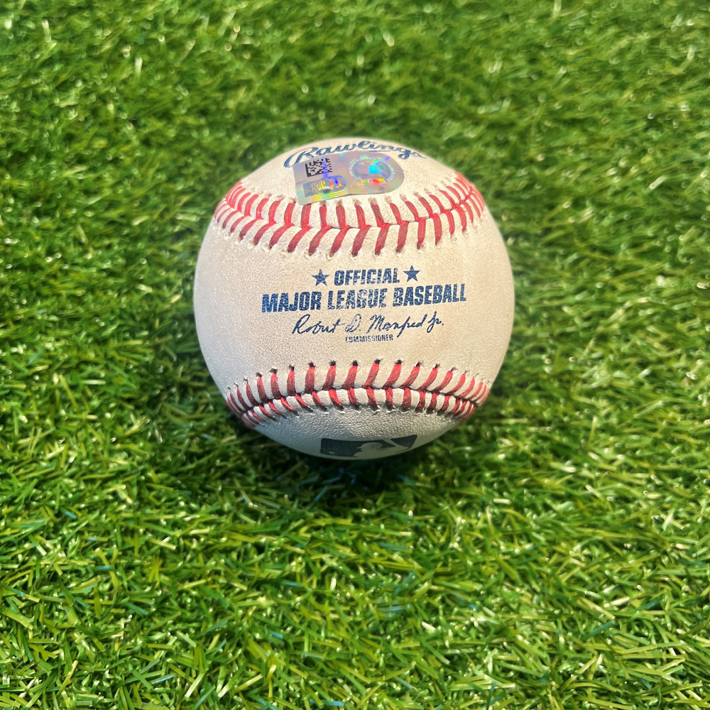 Game-Used Baseball: Will Vest 156th Career Strikeout (DET@KC 5/20/24 ...