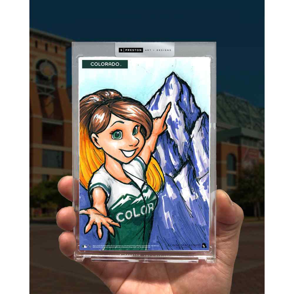 WinS® Konni Mackenzie City Connect Rockies #1/100 Limited Edition Art ...
