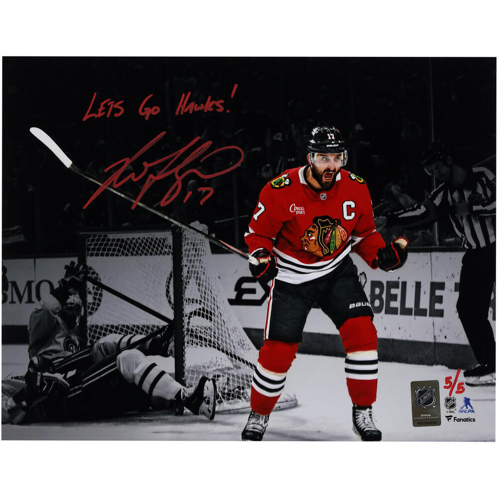 Nick Foligno Chicago Blackhawks Autographed 11" x 14" Red Jersey ...