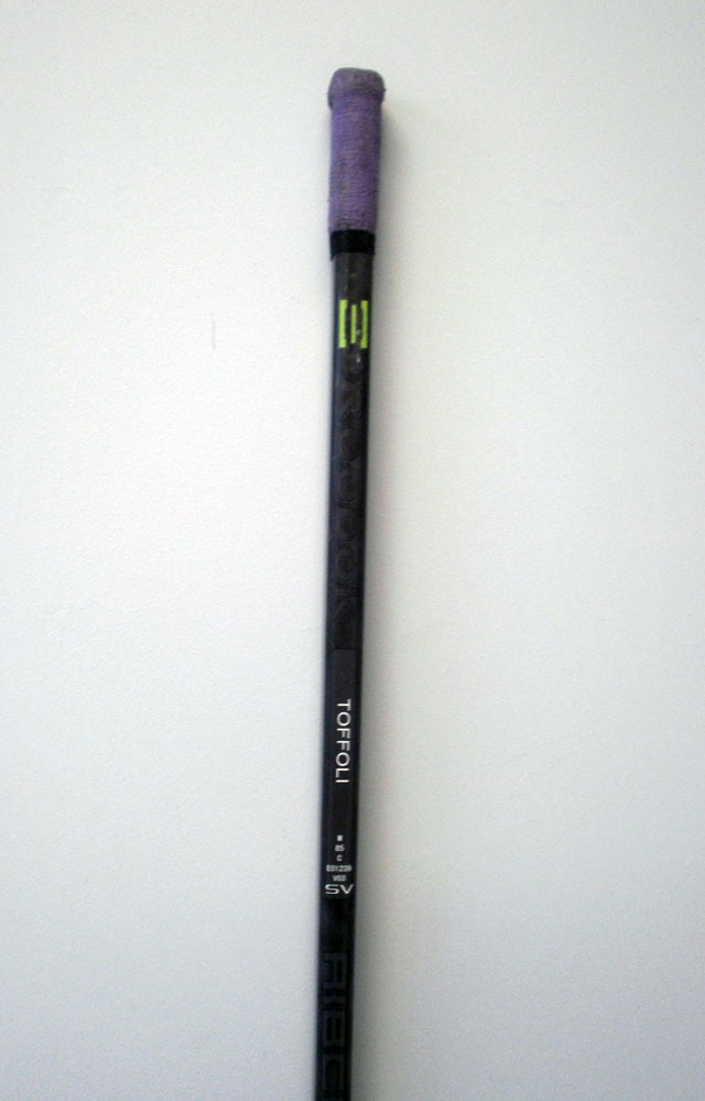 #73 Tyler Toffoli Game Used Stick - Autographed - Los Angeles Kings ...