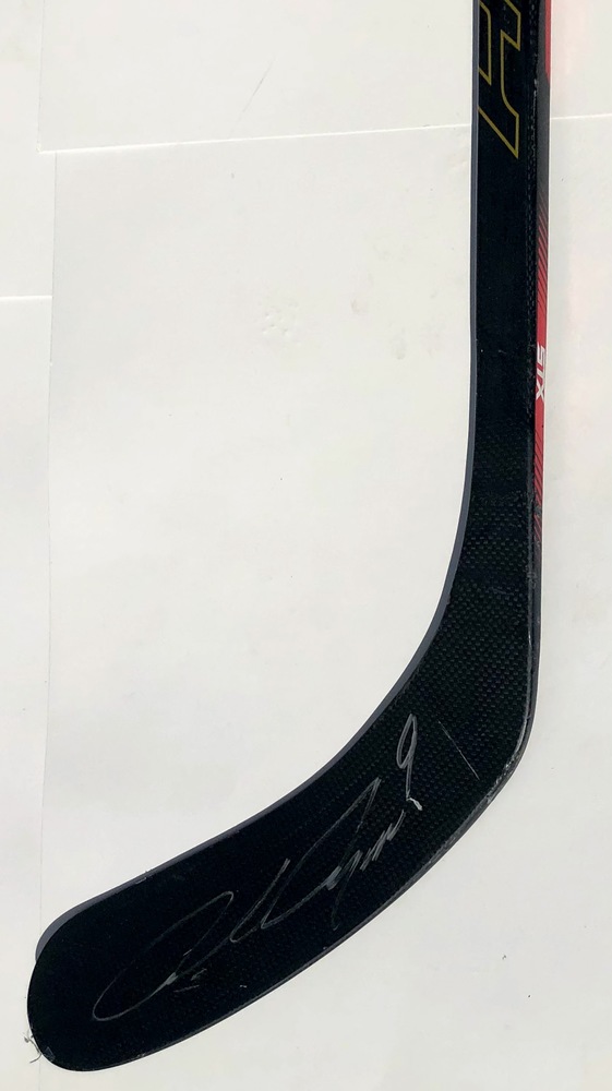 #9 Bobby Ryan Game Used Stick - Autographed - Ottawa Senators - NHL ...