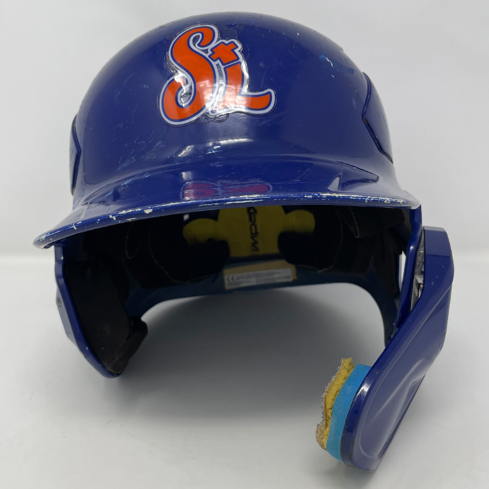 #44 - Team Issued Minor League Batting Helmet - Port St. Lucie Logo ...