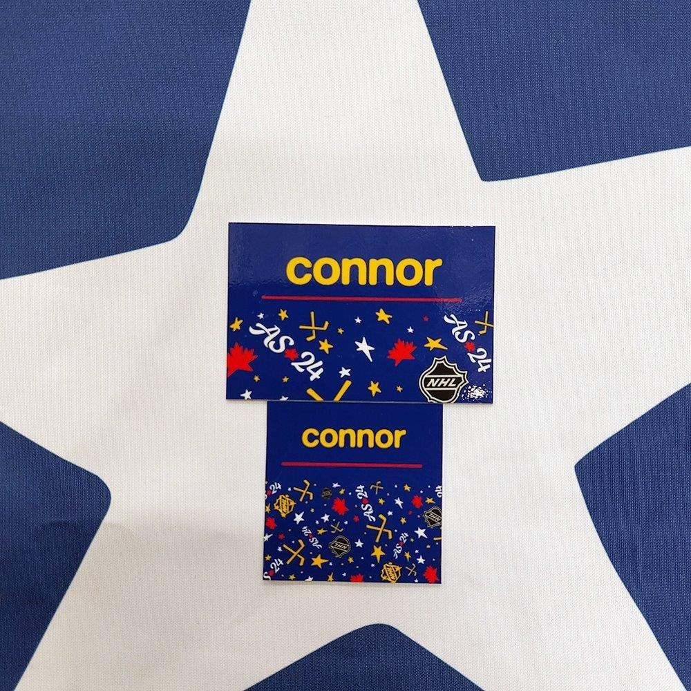 Kyle Connor 2024 NHL All-Star Change Room and Stick Tags | Real Sports ...