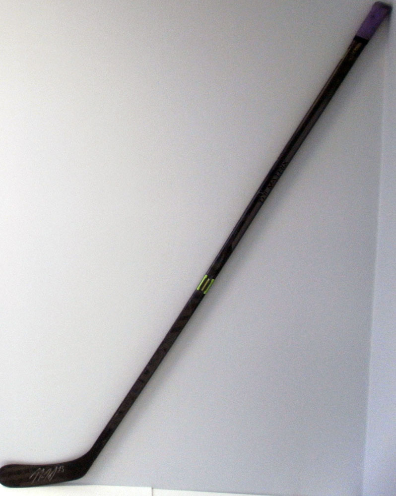 #73 Tyler Toffoli Game Used Stick - Autographed - Los Angeles Kings ...