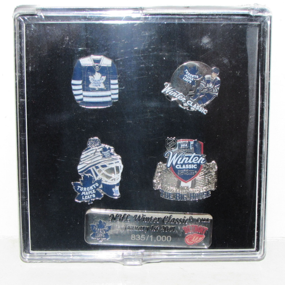 Toronto Maple Leafs Limited-Edition 2014 Winter Classic Pin Set - NHL ...