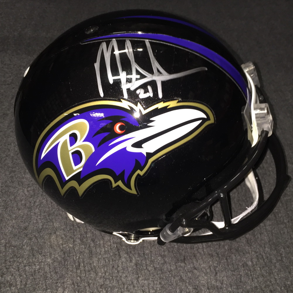 PCC - Ravens Mark Ingram signed Proline Helmet | The official auction ...