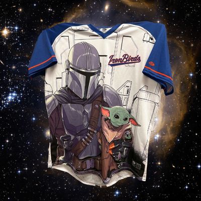 #15 Forrest Herrmann Star Wars game worn jersey | MiLB Auctions