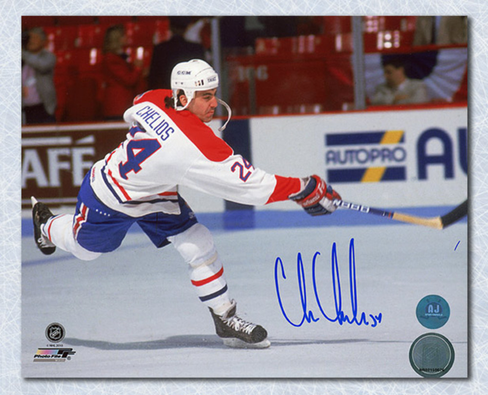 Chris Chelios Montreal Canadiens Autographed 8x10 Photo - NHL Auctions