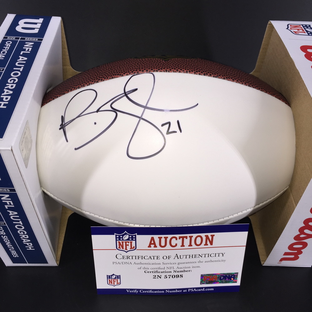 NFL - Eagles Bobby Taylor Signed Panel Ball | The official auction site ...