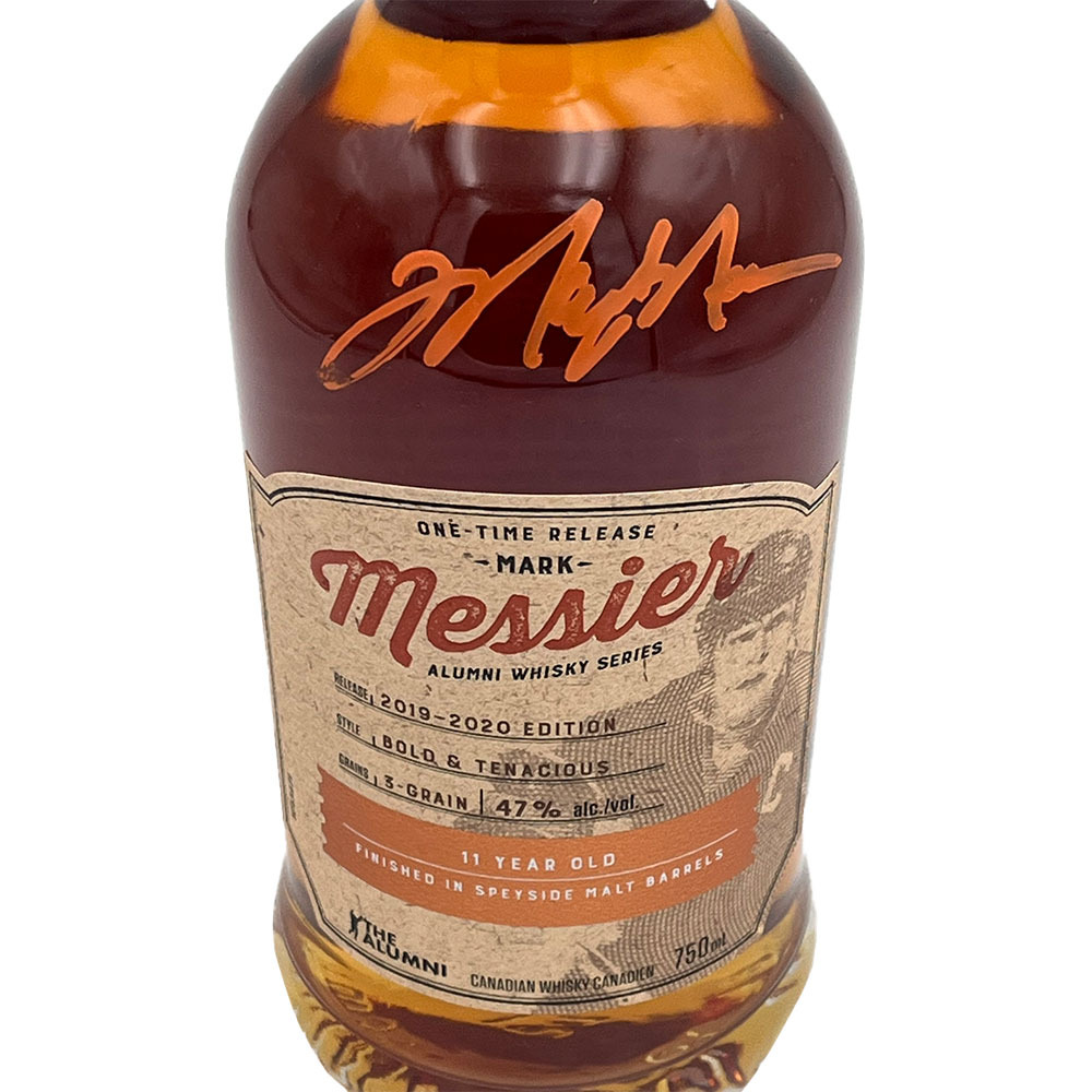 Mark Messier Autographed J.P. Wisers One-Time Release Alumni Series ...