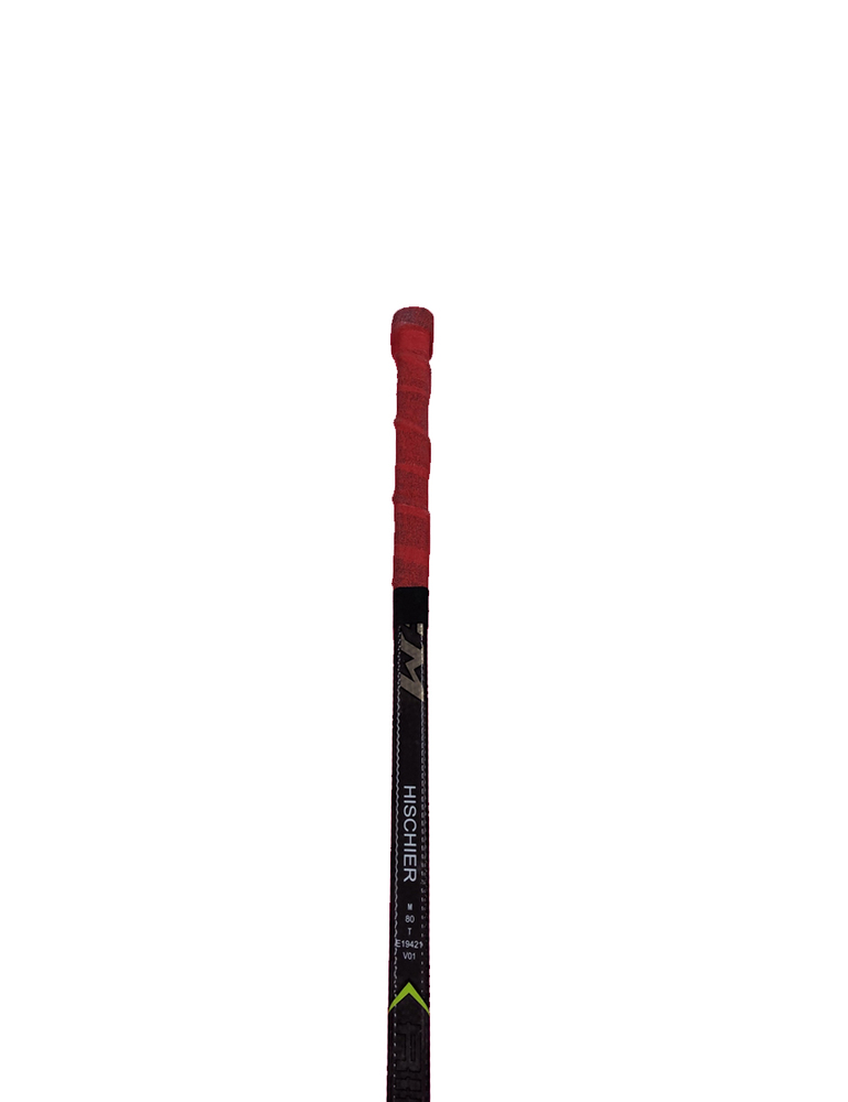 #13 Nico Hischier Game Used Stick - Autographed - New Jersey Devils ...