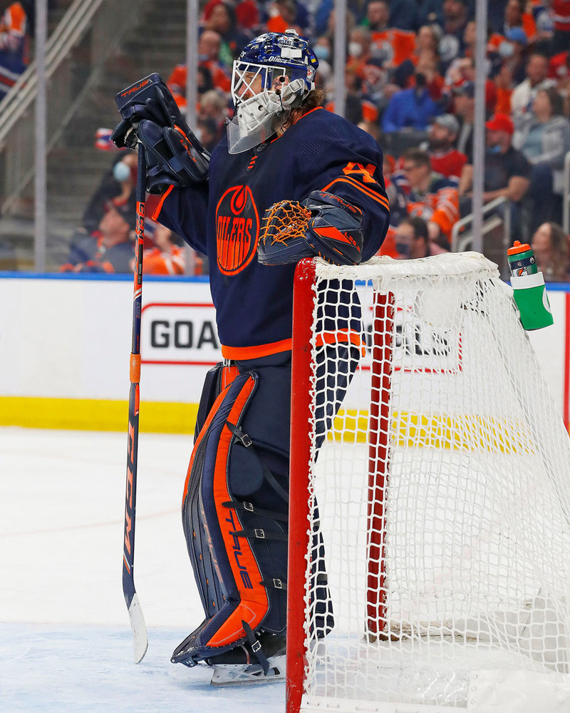 Mike Smith #41 - Autographed 2021-22 Edmonton Oilers Used CCM Extreme ...