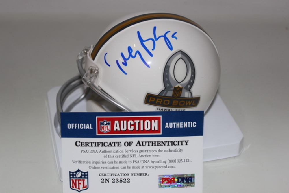 NFL - VIKINGS TEDDY BRIDGEWATER SIGNED 2016 PRO BOWL MINI HELMET | The ...